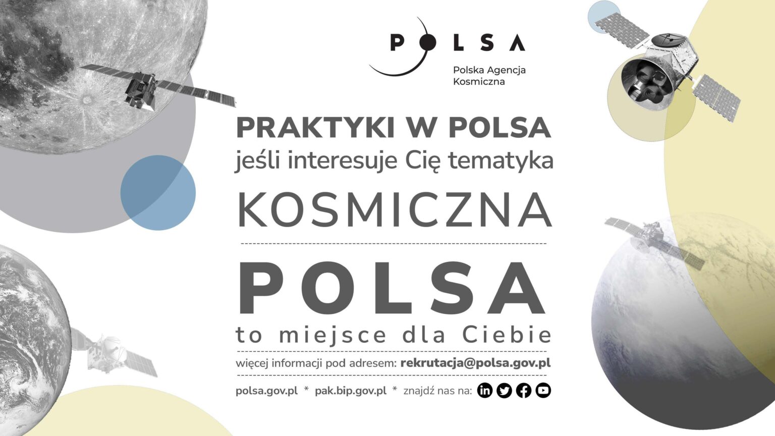 Praktyki w POLSA - POLSA - Polska Agencja Kosmiczna