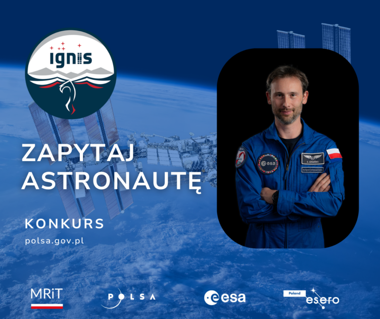 Konkurs Zapytaj Astronautę - POLSA - Polska Agencja Kosmiczna