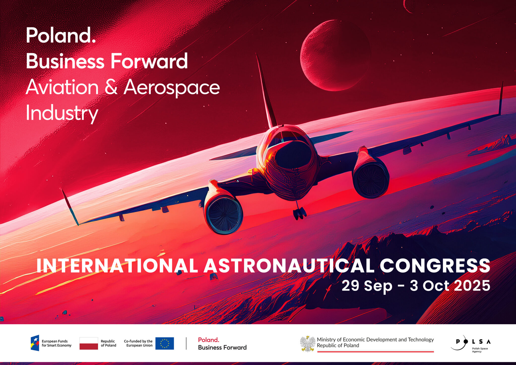 Stoisko narodowe podczas International Astronautical Congress 2025 - POLSA - Polska Agencja ...